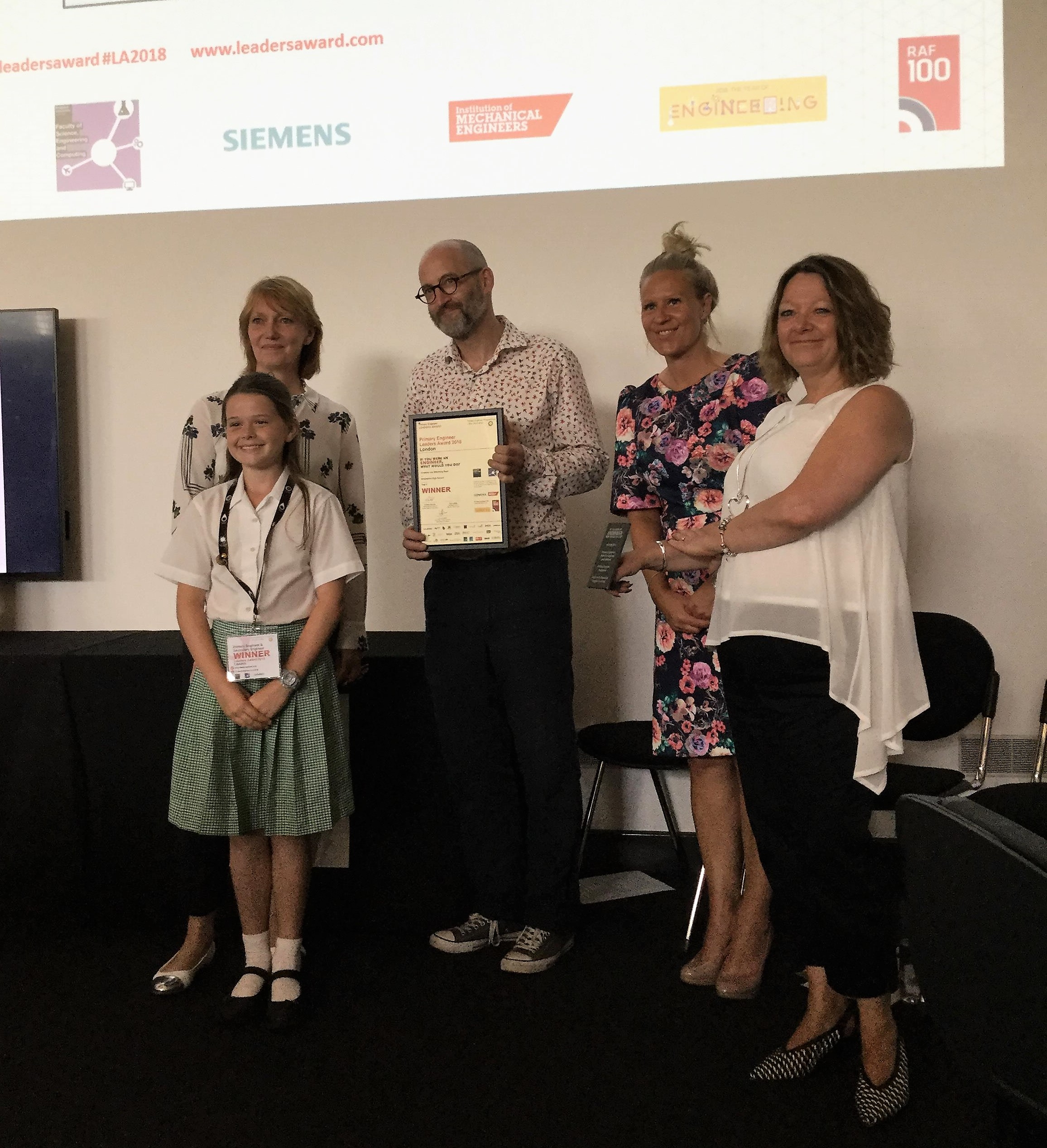 Primary & Secondary Engineer Leaders Award 2018